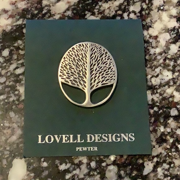 Lovell Designs | Jewelry | Tree Of Life Pin Lovell Designs Pewter | Poshmark